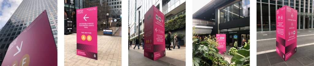 Toblerone Freestanding Outdoor Displays - Imaginators